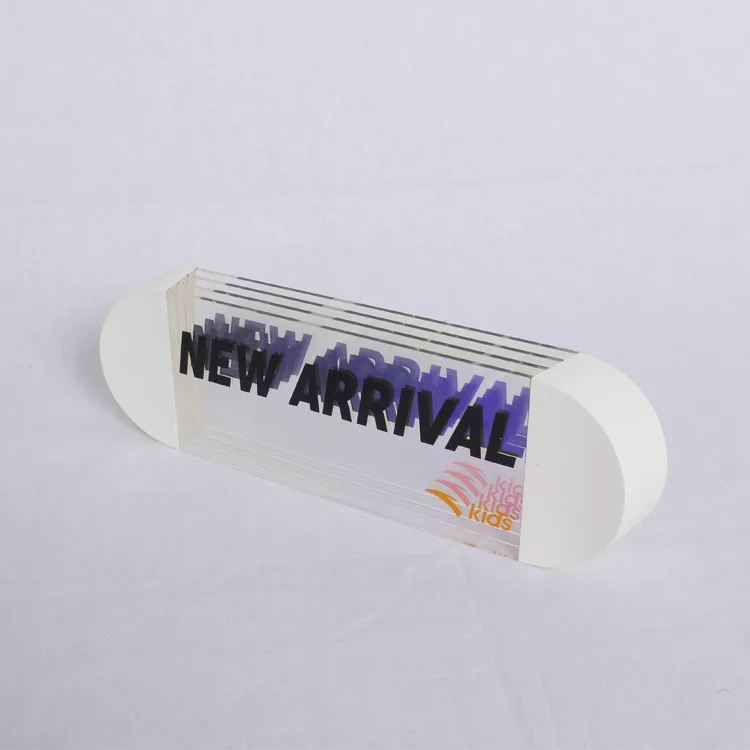 Creative Gradient Portable Acrylic New Arrival Sign Holder