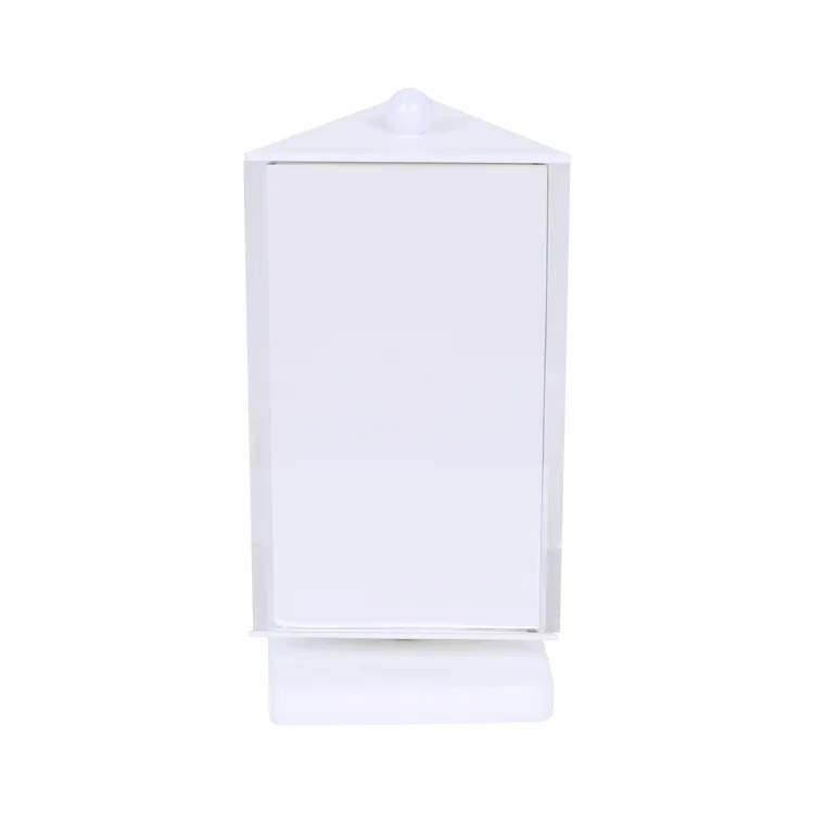 Rotating Acrylic 3 Sided Advertising Sign Holder