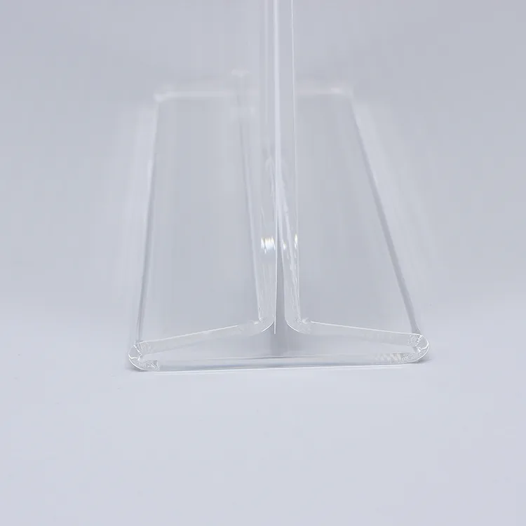 A3 A4 A5 A6 T-shaped Acrylic Tabletop Poster Sign Holder
