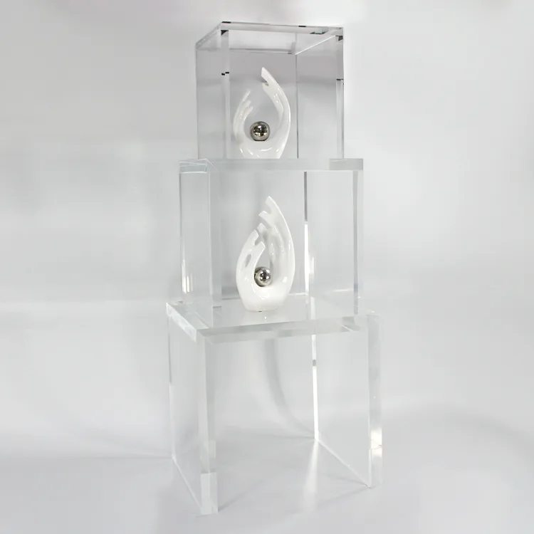 3 Pack Free Combination Clear Acrylic Cabinet Shelf