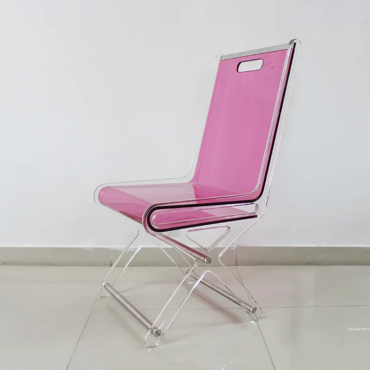 Trend Furniture Transparent Colored Acrylic Chair