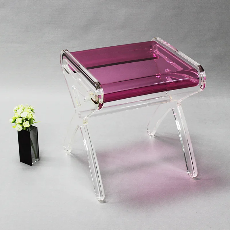 Modern and Simple Furniture Clear Acrylic Stool