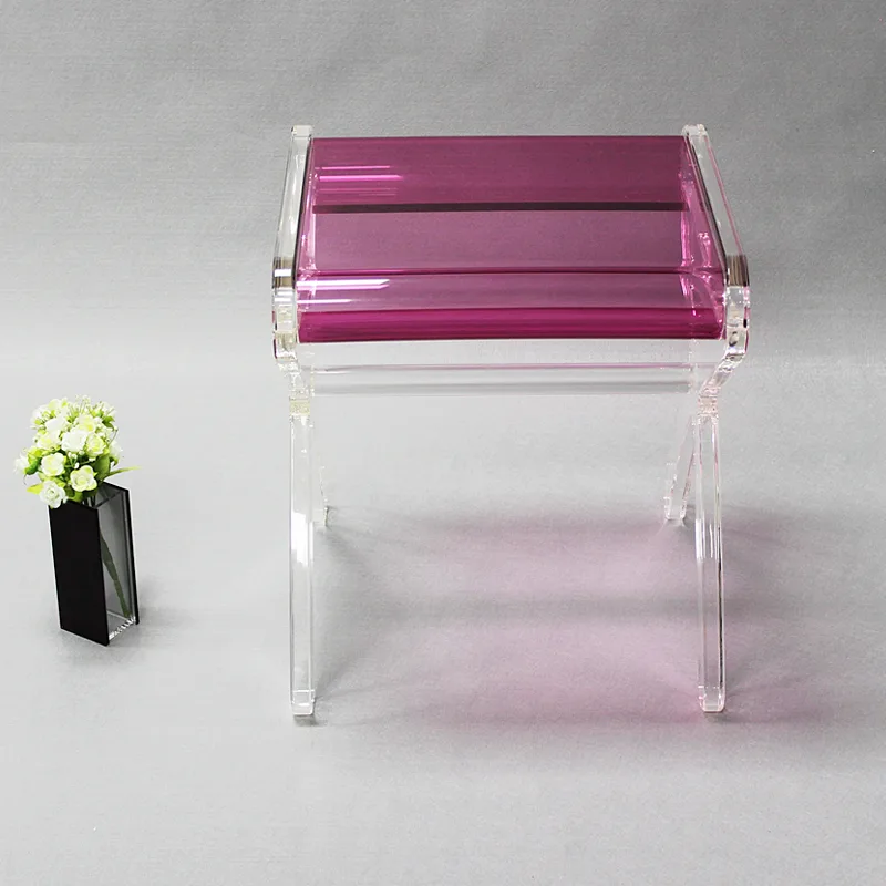 Modern and Simple Furniture Clear Acrylic Stool
