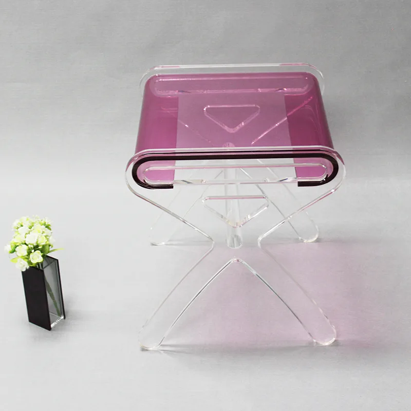Modern and Simple Furniture Clear Acrylic Stool
