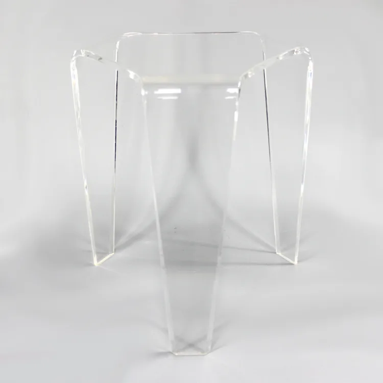 Minimalism Furniture Clear Acrylic Three-legged Stool