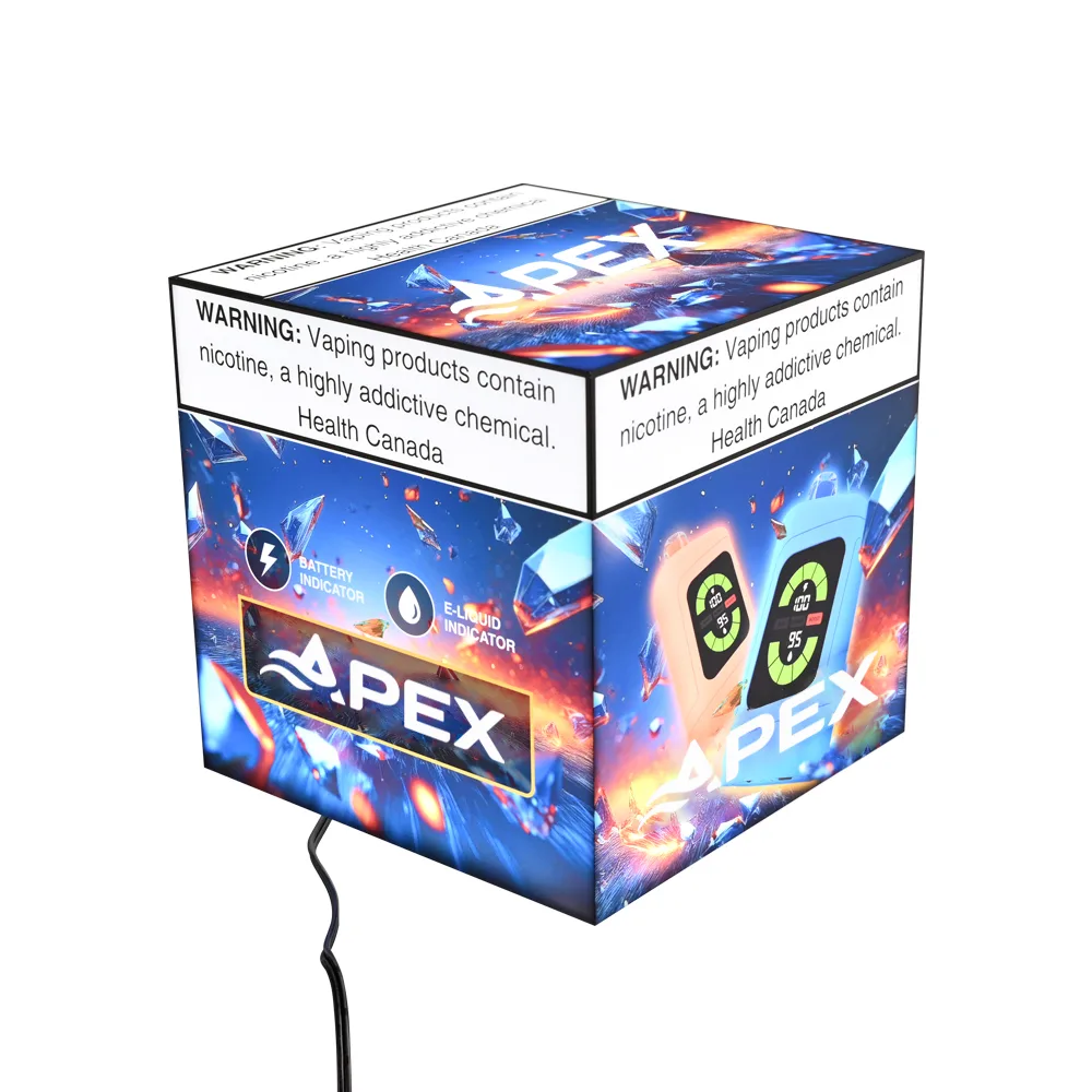 Full Screen Colorful Printing Square Acrylic Advertising Light Box