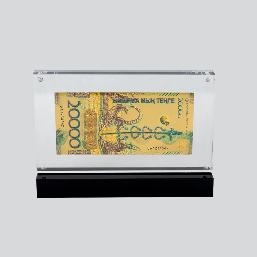 Custom Clear Acrylic Frame Display Stand with Magnet