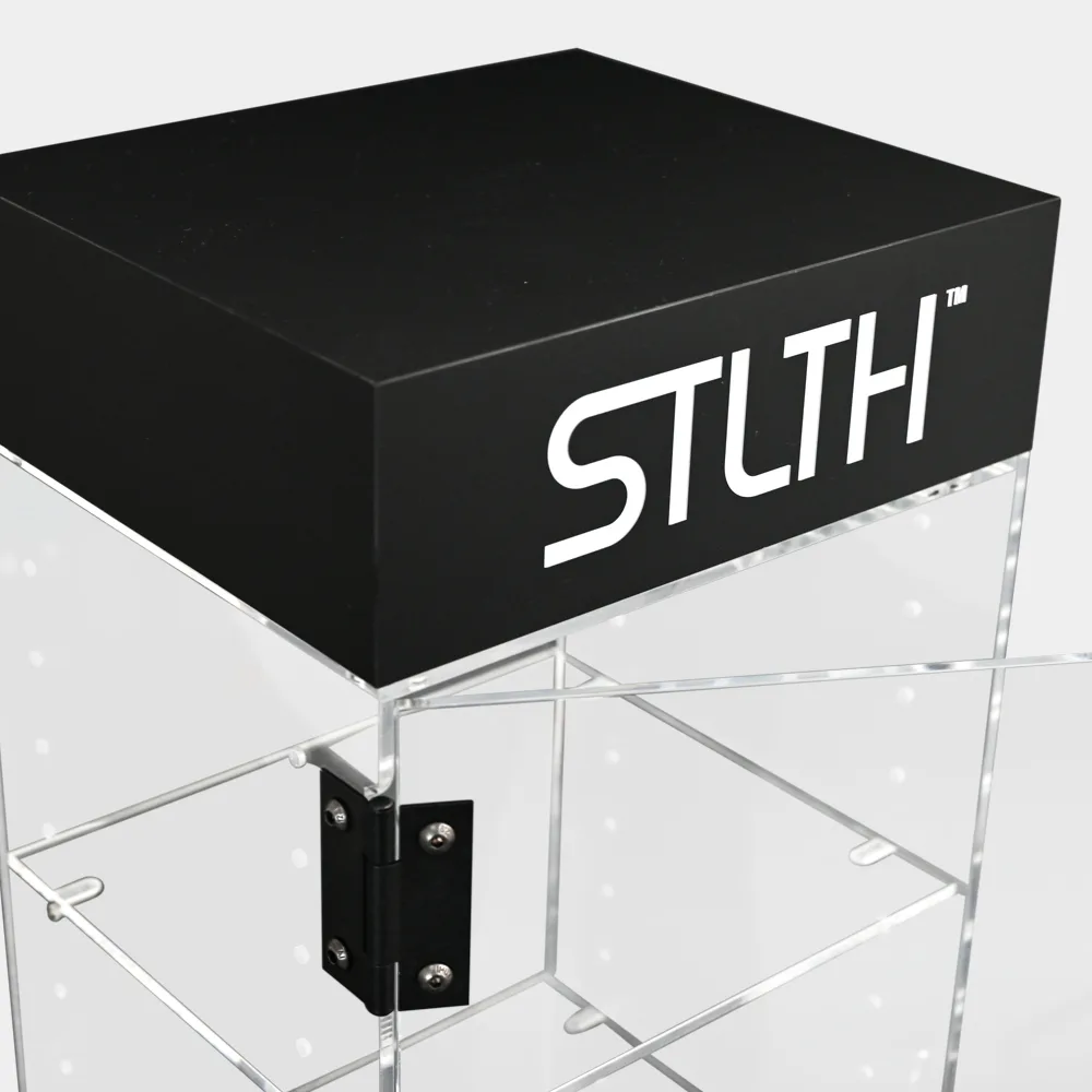 3 Layers Acrylic Cigarette Display Rack for convenience store