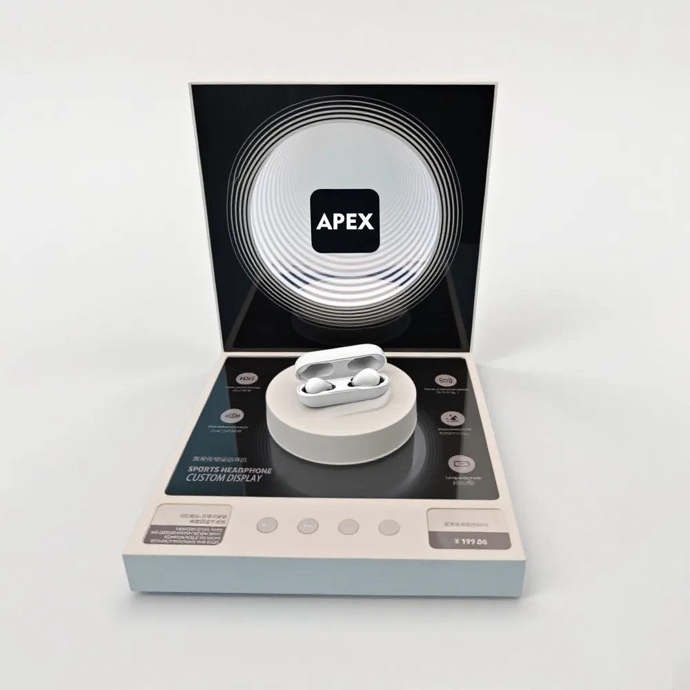 Acrylic Headphone Display Rack for Retail & Exhibition | OEM/ODM Supplier