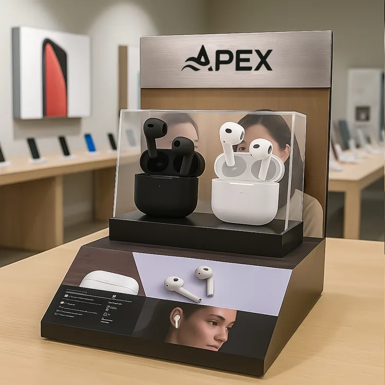 High-Quality Acrylic Headphone Display Stand | Wholesale & Custom Designs