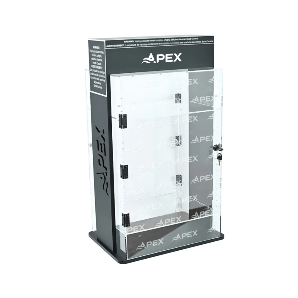 Custom Acrylic Vape Display Stand for Canadian Distributor - APEX