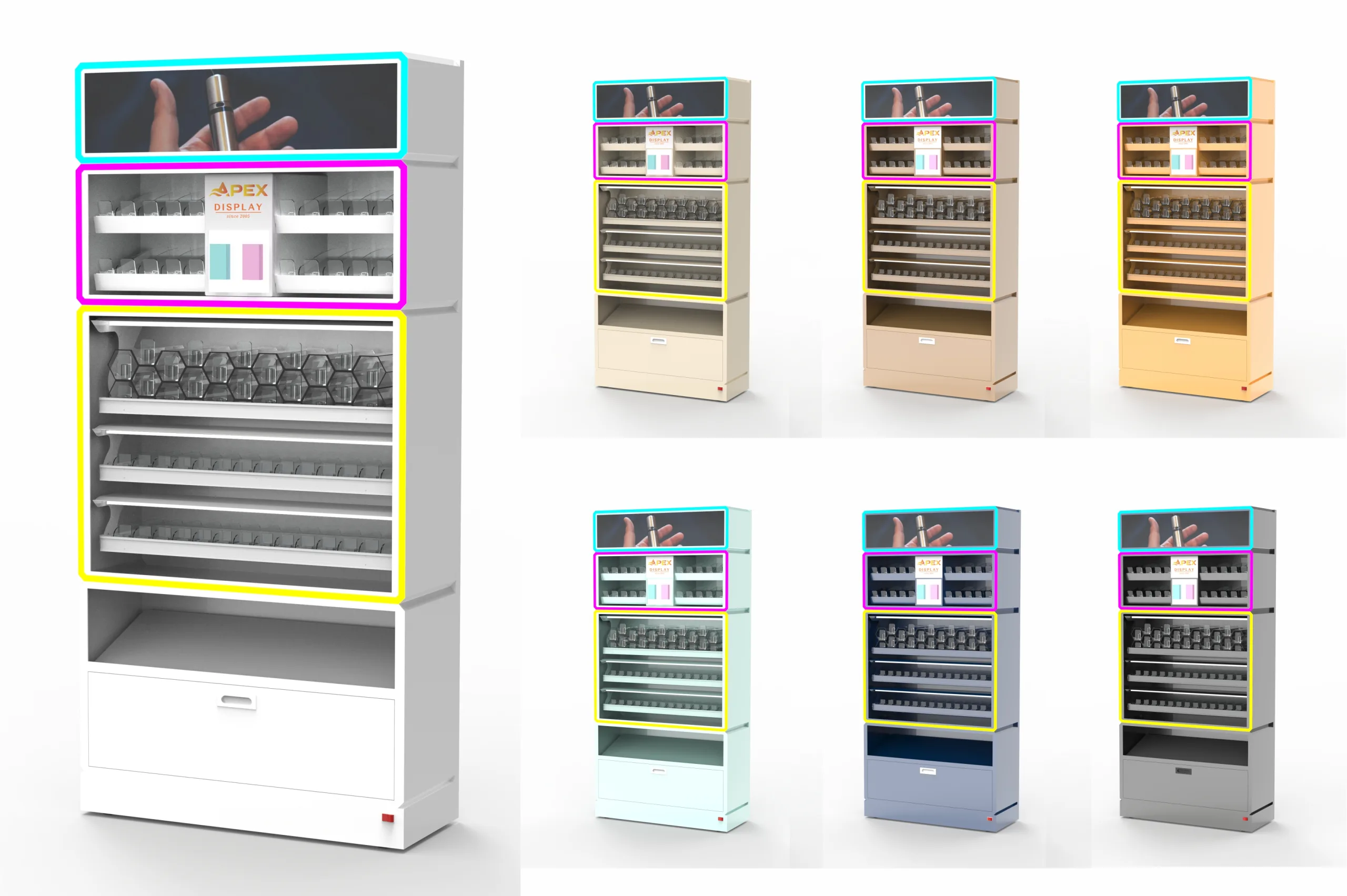 APEX Presents Professional Vape Display Solutions at the 2025 China E ...