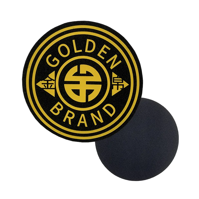 Felt & Recycled silicon printing badges high quality plastic rubber pvc ...