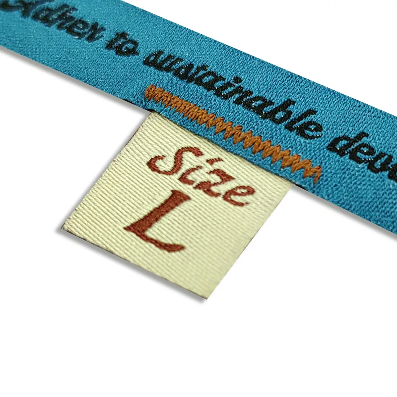 PROTECT ANIMALS Woven & Silicon Printing Main Label Neck Label Size ...