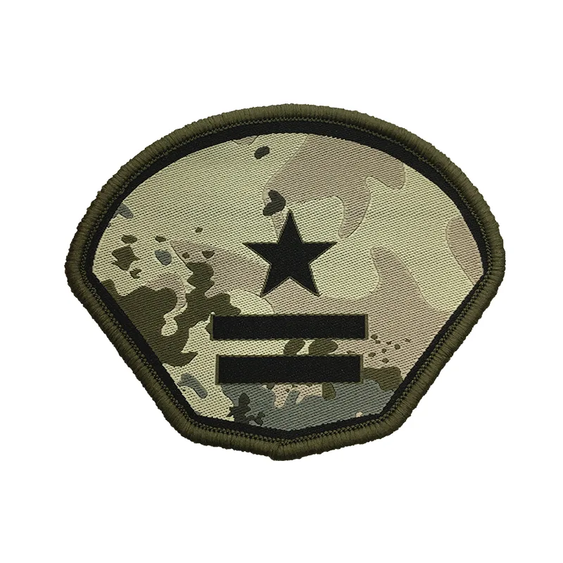 Camouflage Military Administration Badges Custom Garment Accessories ...