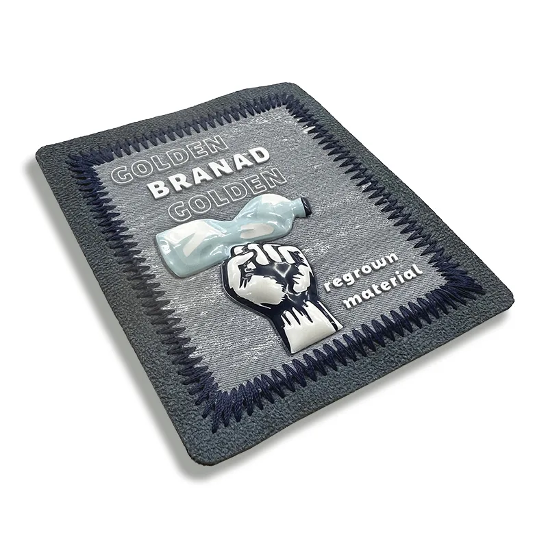 Fist Bottle TPU High Frequency Heat Transfer Woven Embroidery Silicon ...