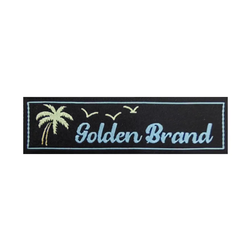 Outdoor Sunset Surf Series Woven Main Label Side Label Neck Label Size ...