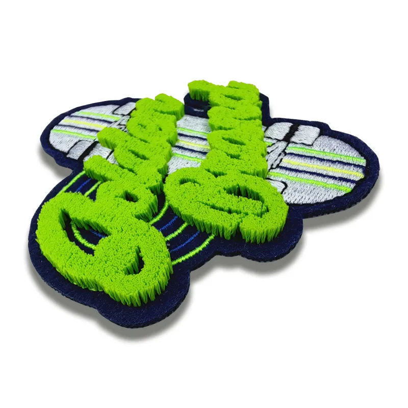 Toothbrush Embroidery GB Skateboard Pattern Badges Tag Customize ...
