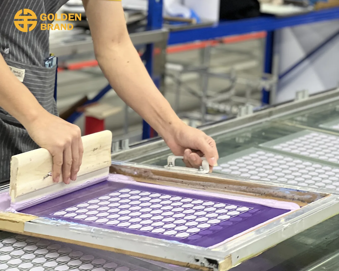 Silicone Screen Printing Process - Golden Brand