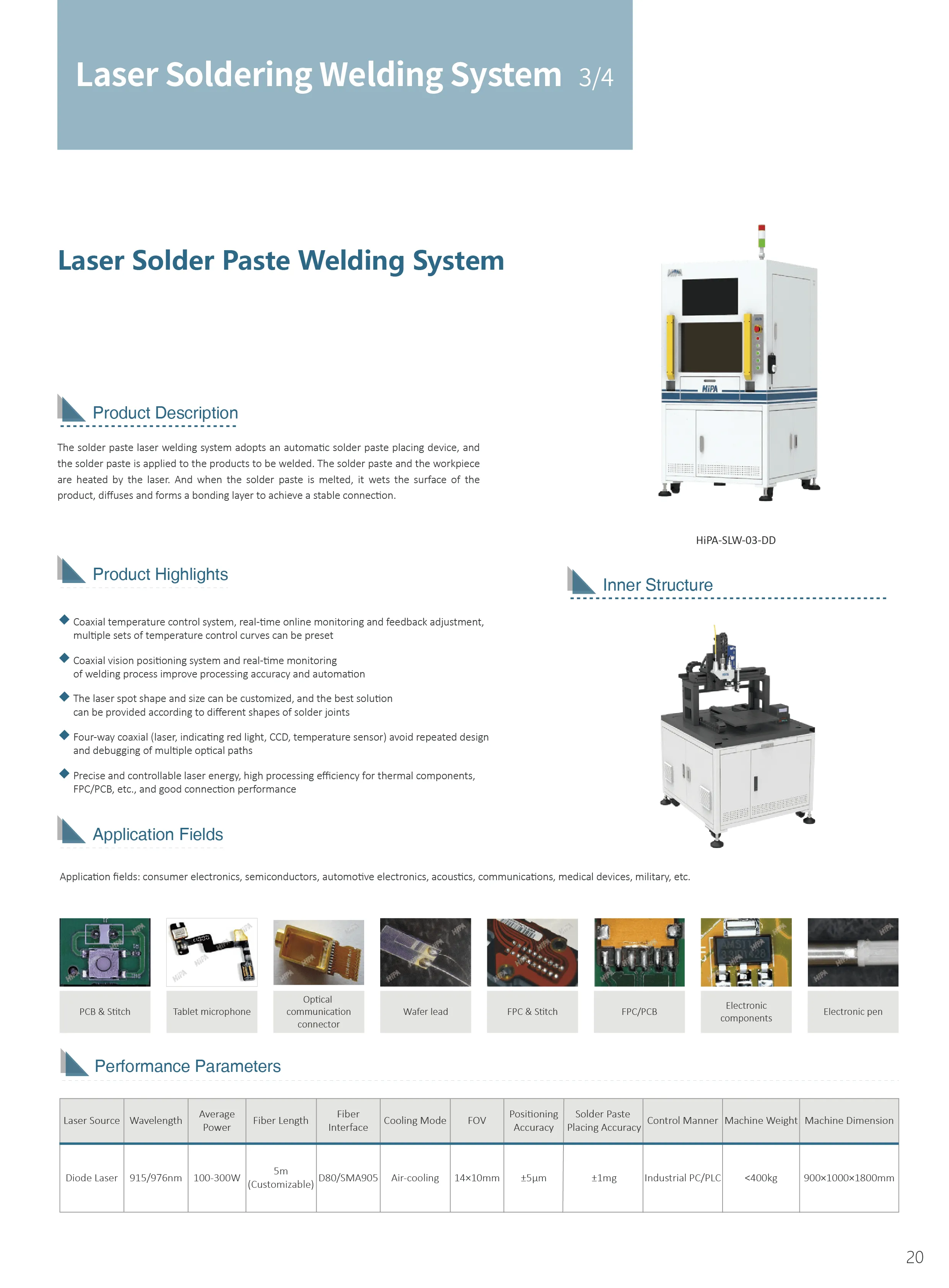 Laser Solder Paste Welding System - HiPA
