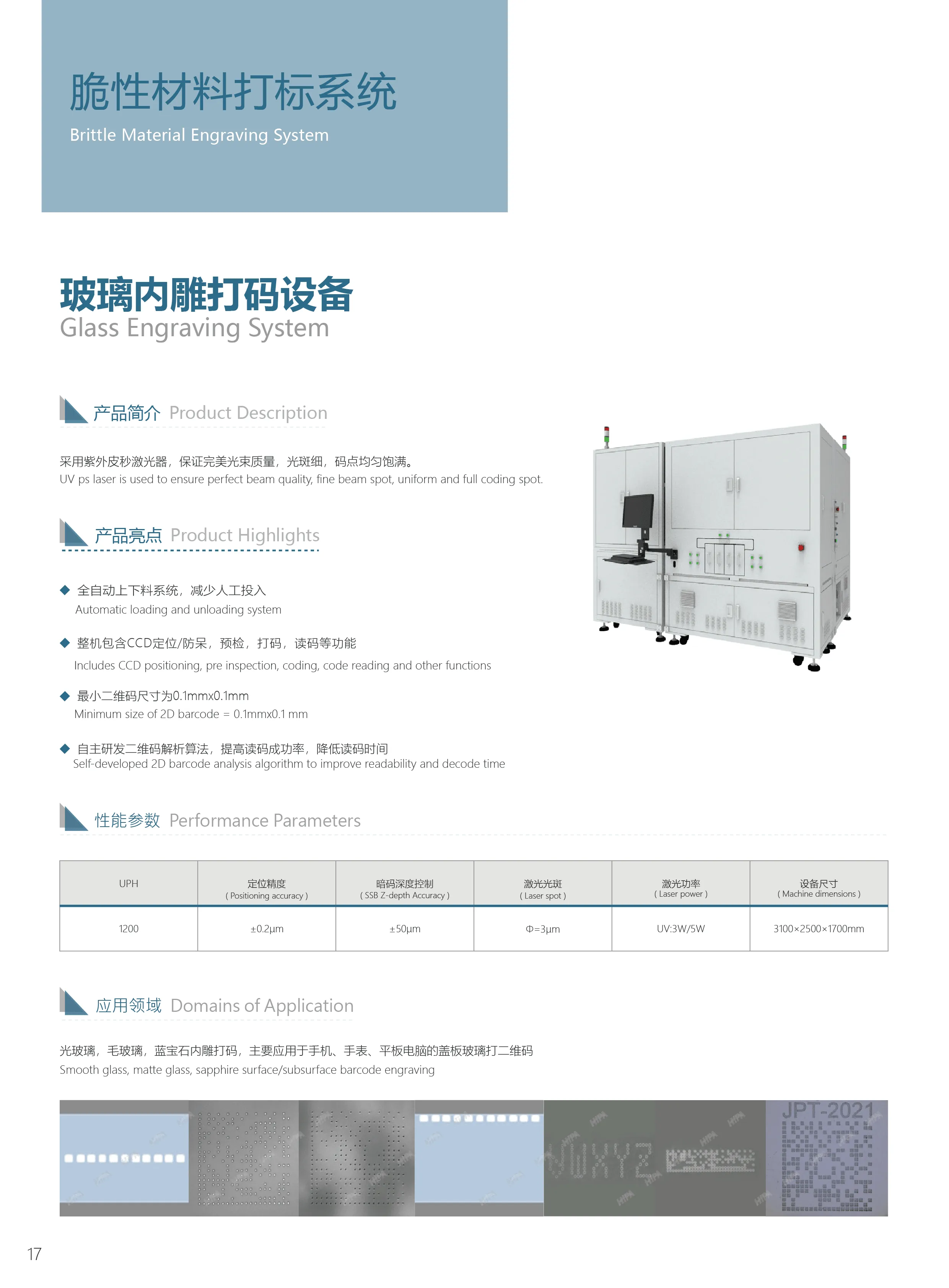 Glass Engraving System - HiPA