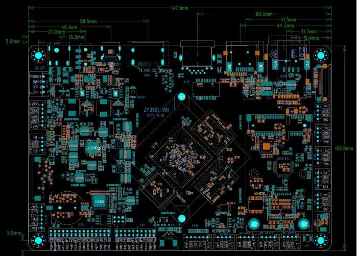Multimedia All-in-One Control Board PCBA