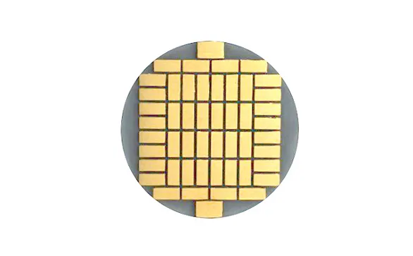 DPC Aluminum Oxide Double-Sided ENIG/Silver Ceramic Substrate