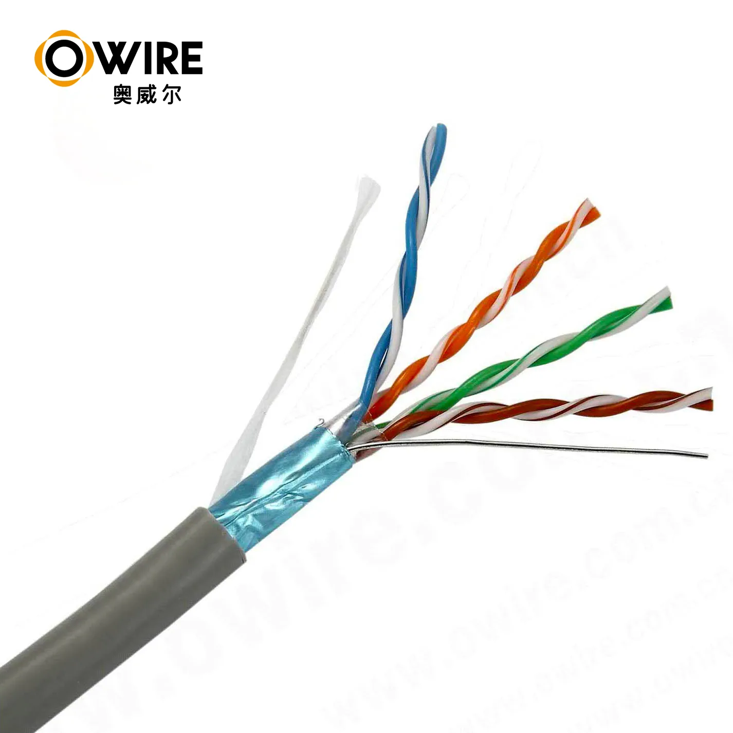 Owire Solid Cat5e Cable F/UTP 305m Box Lan Cable - Owire