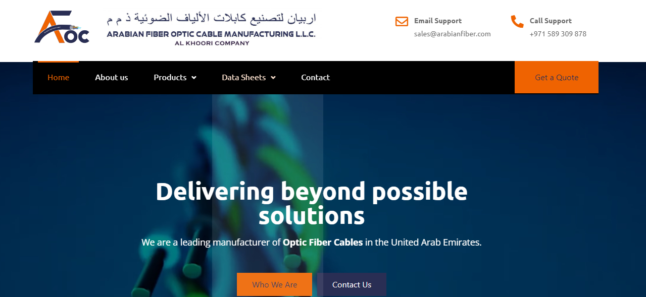 Fiber Optic Cable Suppliers In Abu Dhabi - Owire