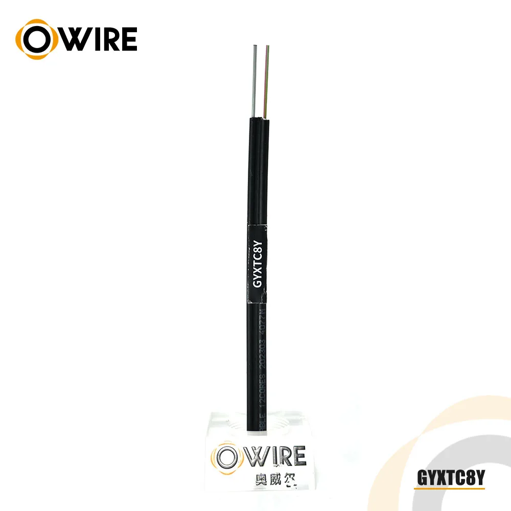 1-24 core Fig8 Central Loose Tube FTTH Fiber Optic Fiber Cable GYXTC8Y ...