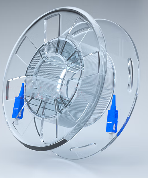 Invisible single 1 core simplex Optical Fiber Cable GJJV/N-1C - Owire