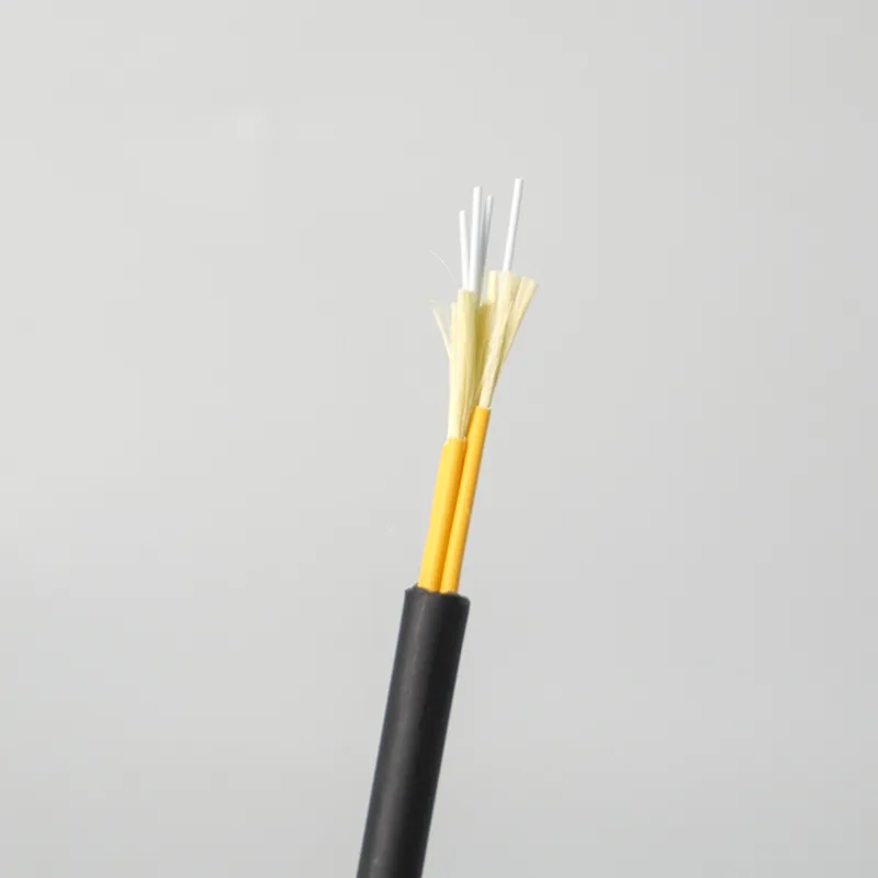 2-48 core Breakout Indoor Tight buffer fiber Aramid yarn FRP Single ...