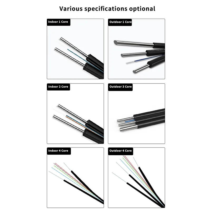 FTTH Aerial Outdoor Flat Drop Cable - Owire