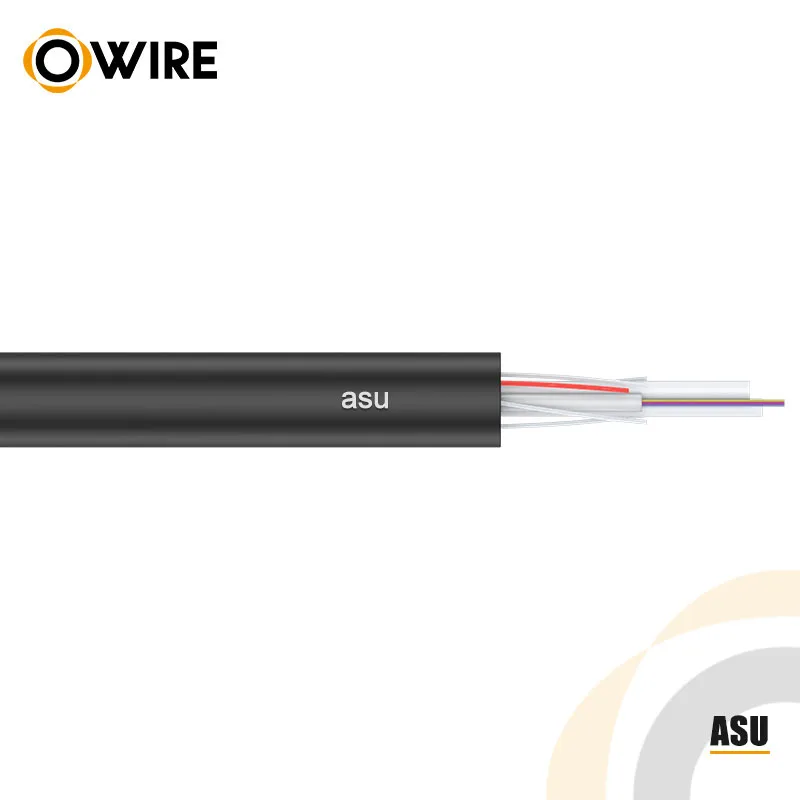 1-24 core ASU Non-metal Outdoor Mini ADSS-Aerial Self-Supported ...