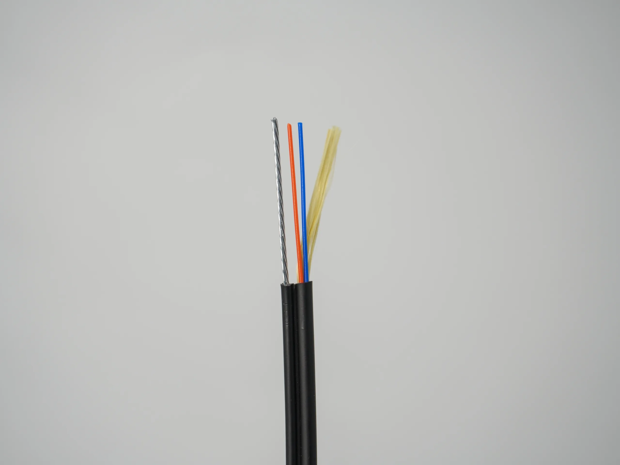 1-12Core With Steel Wire Messenger Figure Fig 8 Tight Buffer Hanging ...