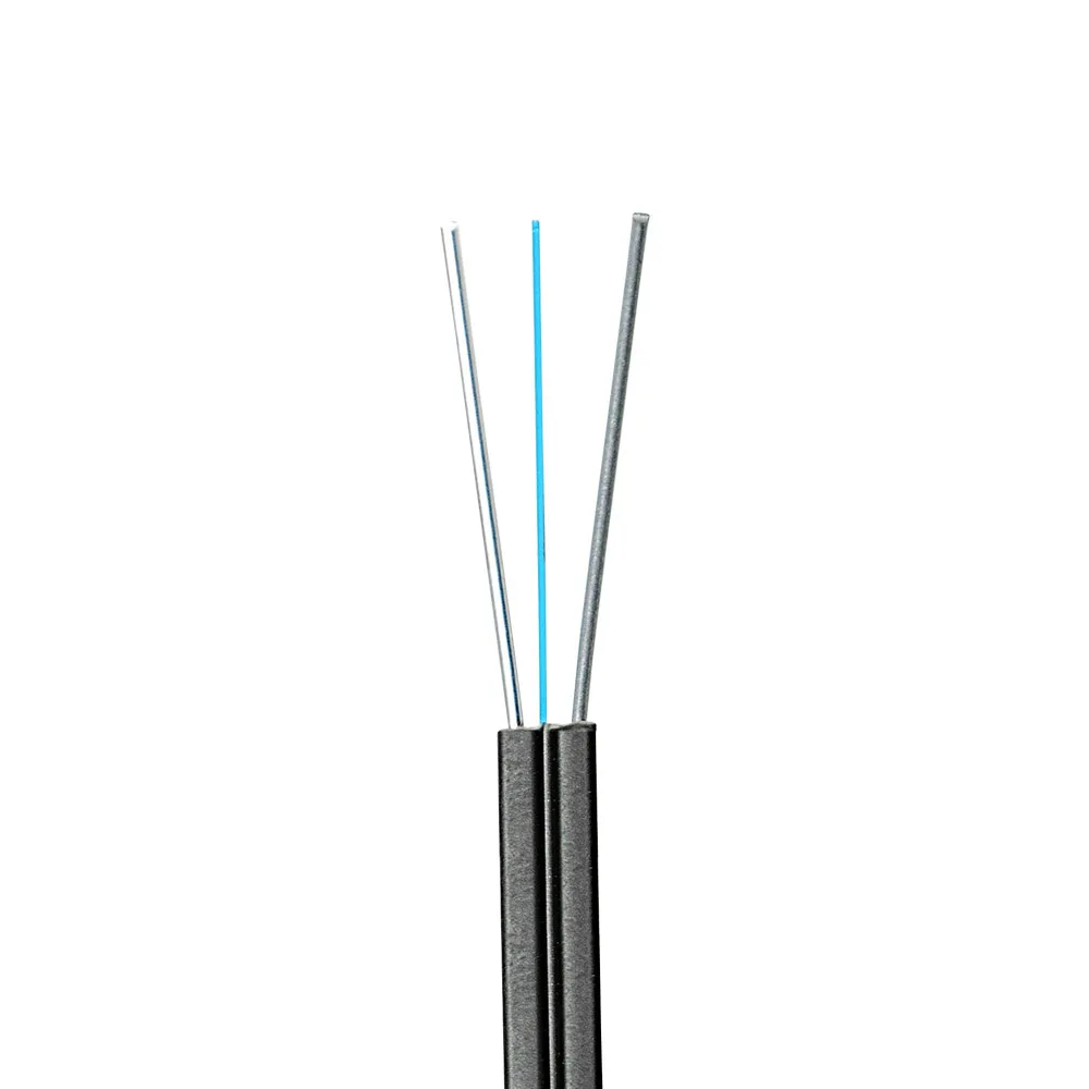 1 core flat drop FTTH indoor fiber optic cable - Owire