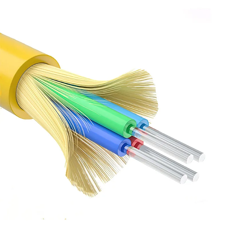2-144 core Tight buffer Aramid yarn Multi core single mode multimode ...