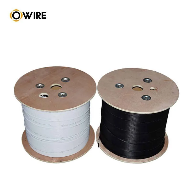 FTTH Aerial Outdoor Flat Drop Cable - Owire