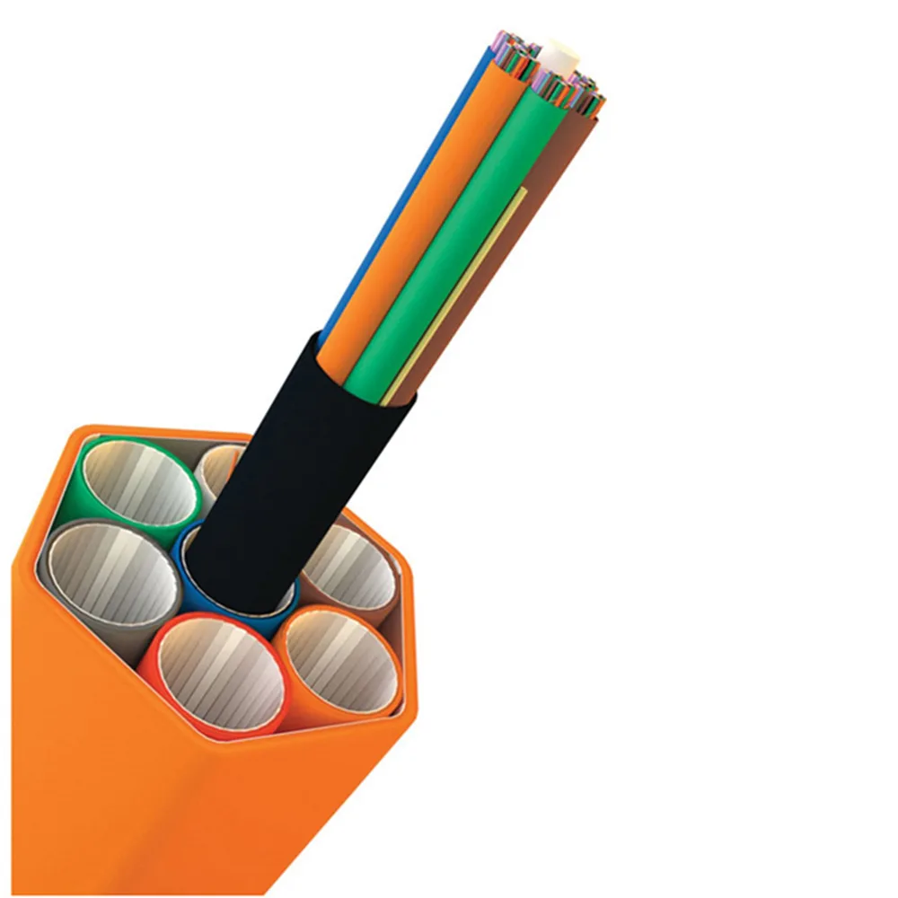 2-288 Core Buried Duct Air blown Fiber optic cable GYCFHTY Manufacturer ...