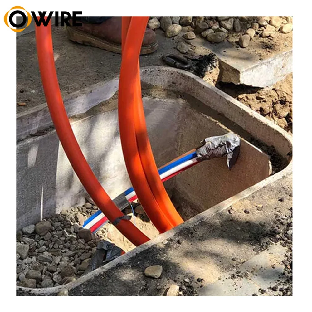 2-288 Core Buried Duct Air blown Fiber optic cable GYCFHTY Manufacturer ...