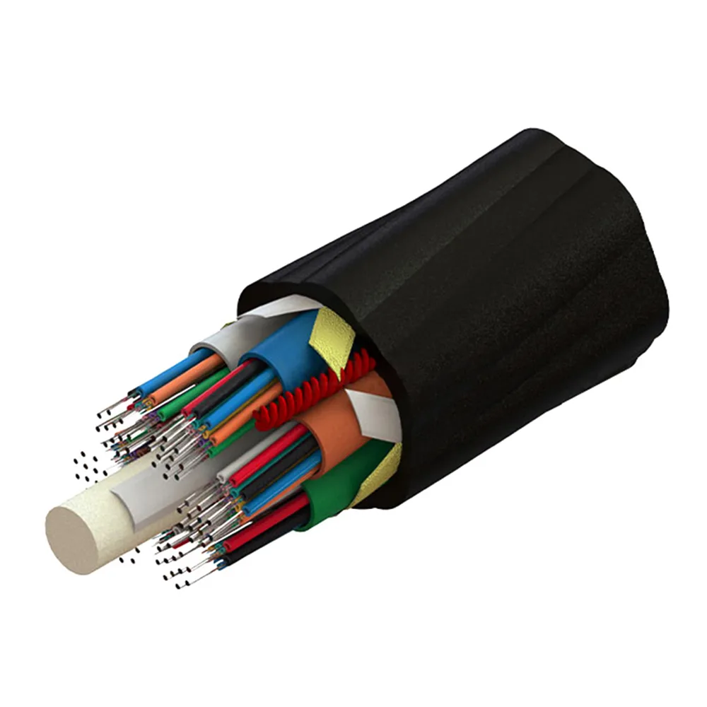 2-288 Core Buried Duct Air blown Fiber optic cable GYCFHTY Manufacturer ...