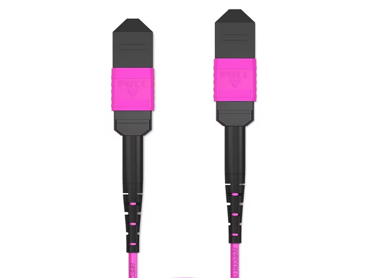 OM3 optic Patch Cord 12 Fiber MPT Trunk Cable 8/12/24F MTP MPO fiber ...