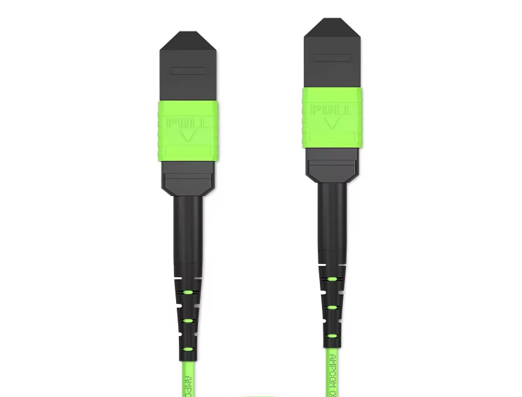 OM3 optic Patch Cord 12 Fiber MPT Trunk Cable 8/12/24F MTP MPO fiber ...