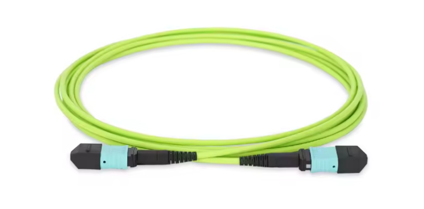 OM3 optic Patch Cord 12 Fiber MPT Trunk Cable 8/12/24F MTP MPO fiber ...