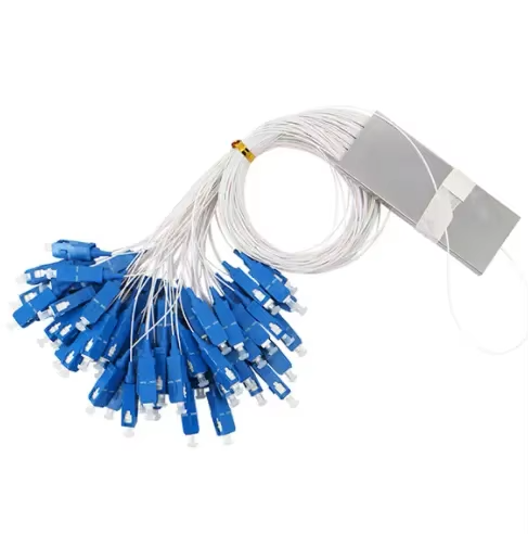 1*64 Way Single modeSC/APC - SC/APC Steel Pipe Square Fiber Splitter ...