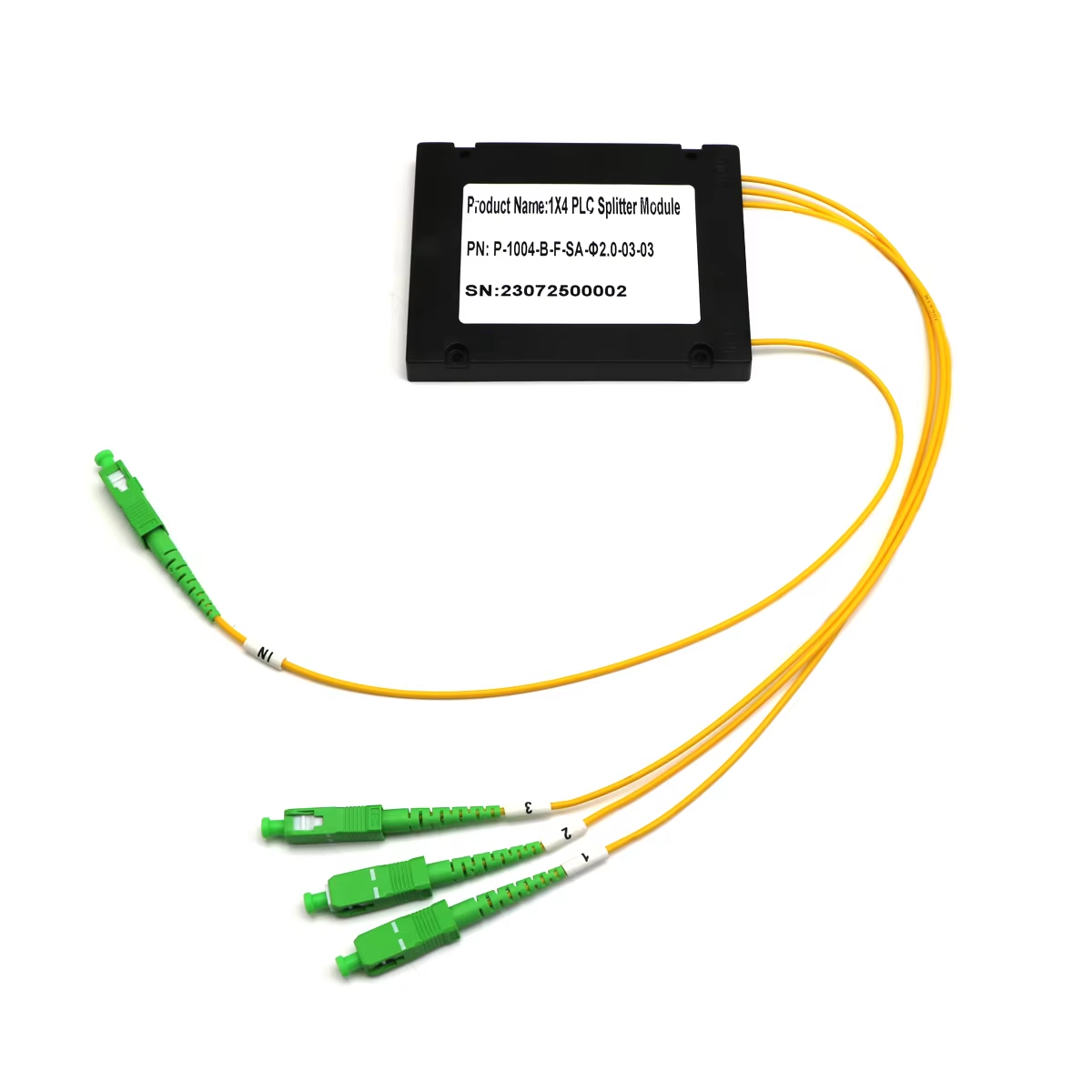 FTTH Passive Splitter 1x2, 1x4, 1x8, 1x16, 1x32, 1x64 SC connector ABS ...