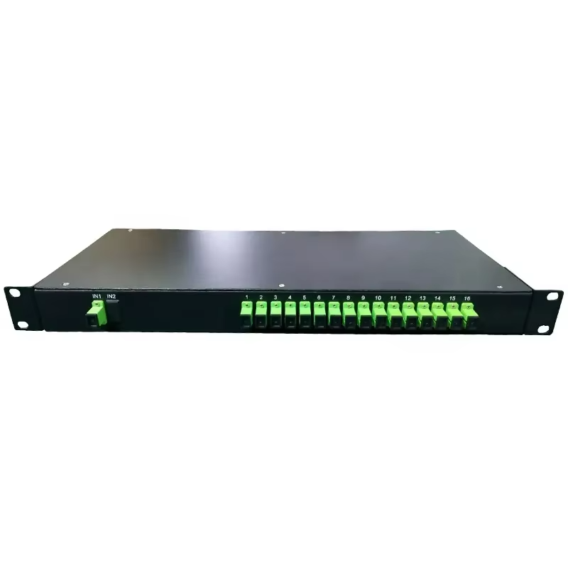 FTTH ODF Rack Mount 1x8, 1x16, 1x32, 1x64, Fiber Optic PLC Splitter - Owire