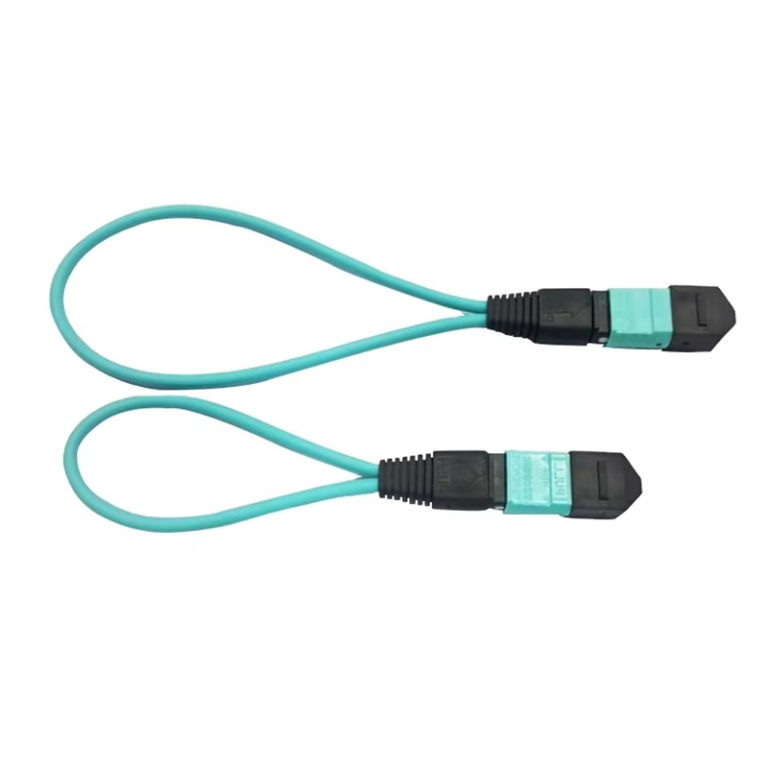 Multimode Fiber Optic MPO Loopback Cable - Owire