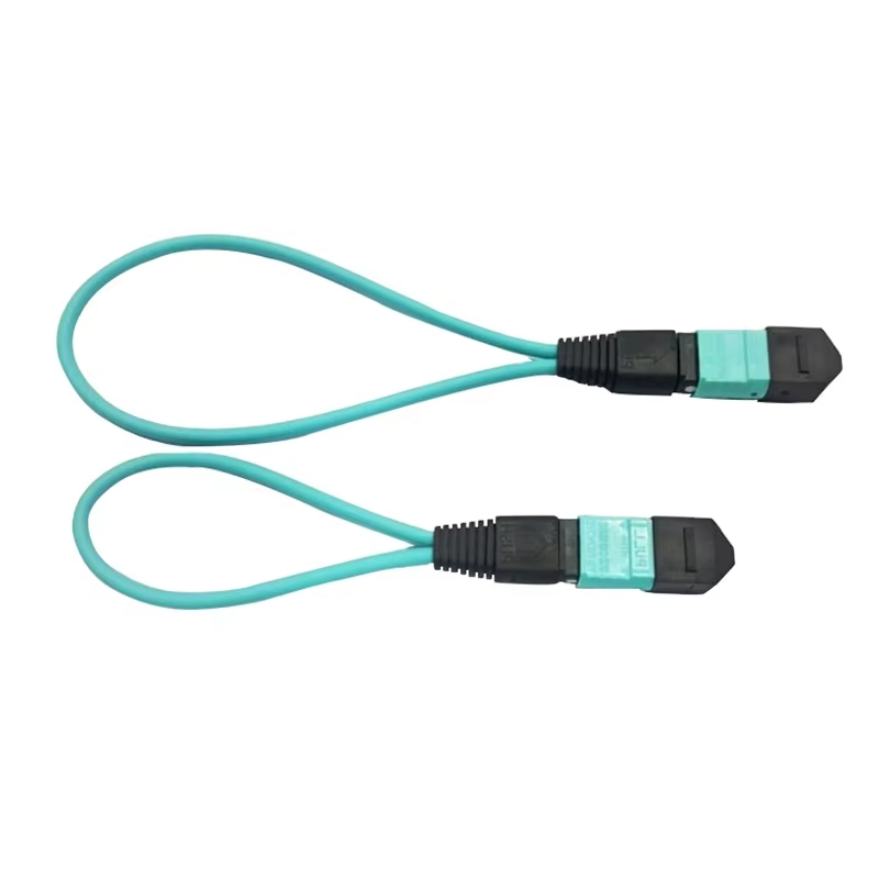 Multimode Fiber Optic MPO Loopback Cable - Owire