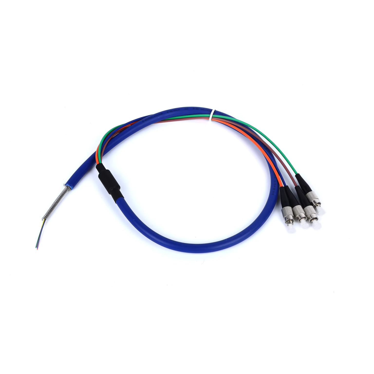 Armored ST Connector Fiber Optic Pigtail - Owire